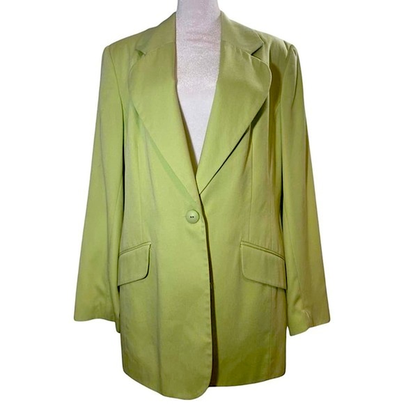 Apart | Jackets & Coats | Vintage Apart Green Oversized Longline Green ...